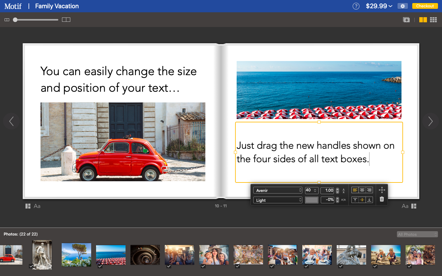 Announcing Our New + Improved Text Box Features | Motif Blog